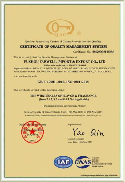 About Us - Fuzhou Farwell Import & Export Co., Ltd.